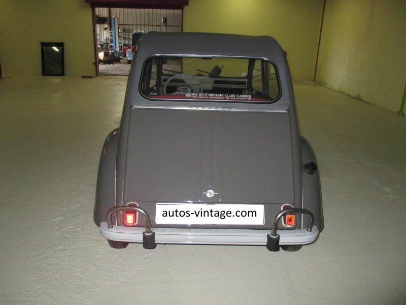 Citroën 2 cv AZAM 1965 grise - type AZAM