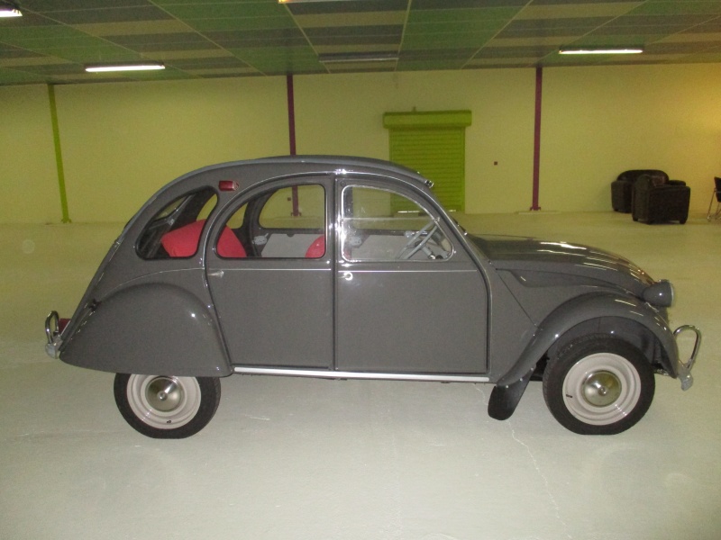 Citroën 2 cv AZAM 1965 grise - type AZAM