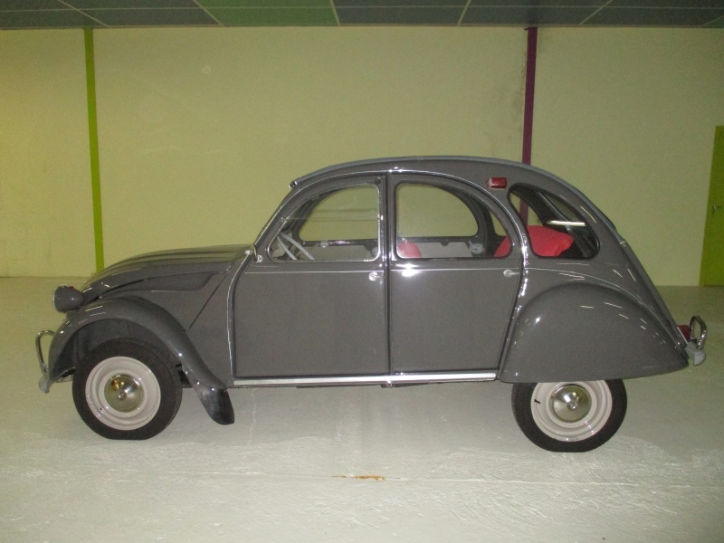 Citroën 2 cv AZAM 1965 grise - type AZAM